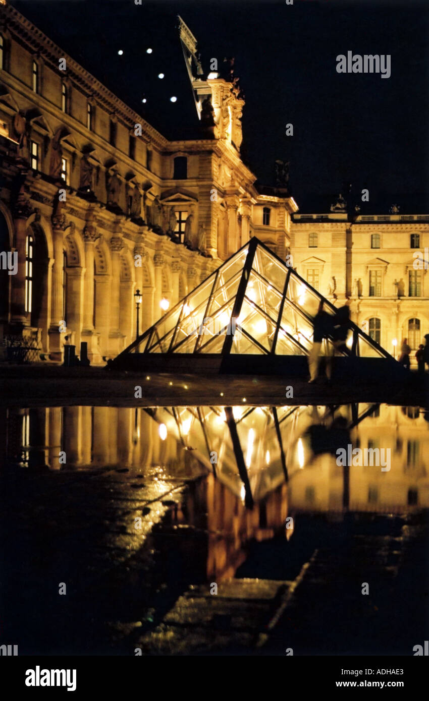 Glass Pyramid at the Louvre Paris France Stock Photo - Alamy