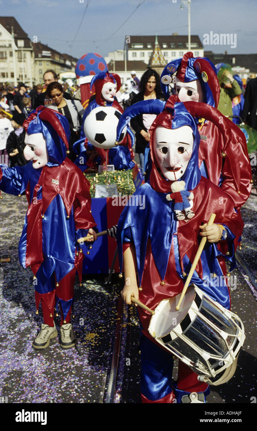 Baseler Fasnacht Basler Fasnacht Basel carnival Stock Photo - Alamy