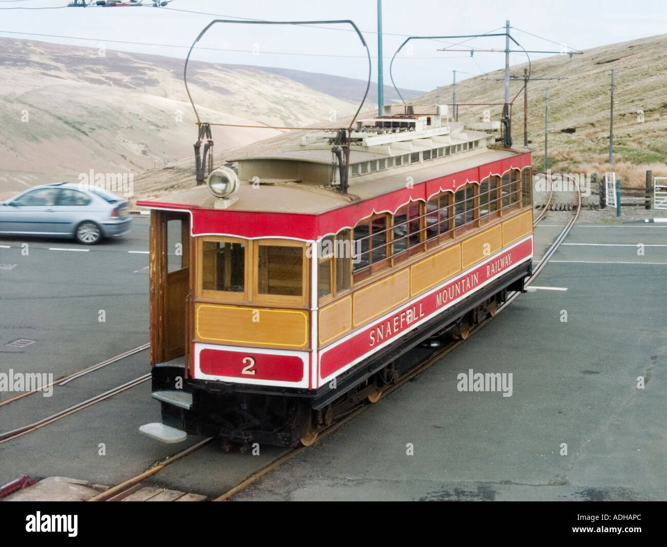 Snaefell Mountain Railway Stock Photos & Snaefell Mountain Railway ...