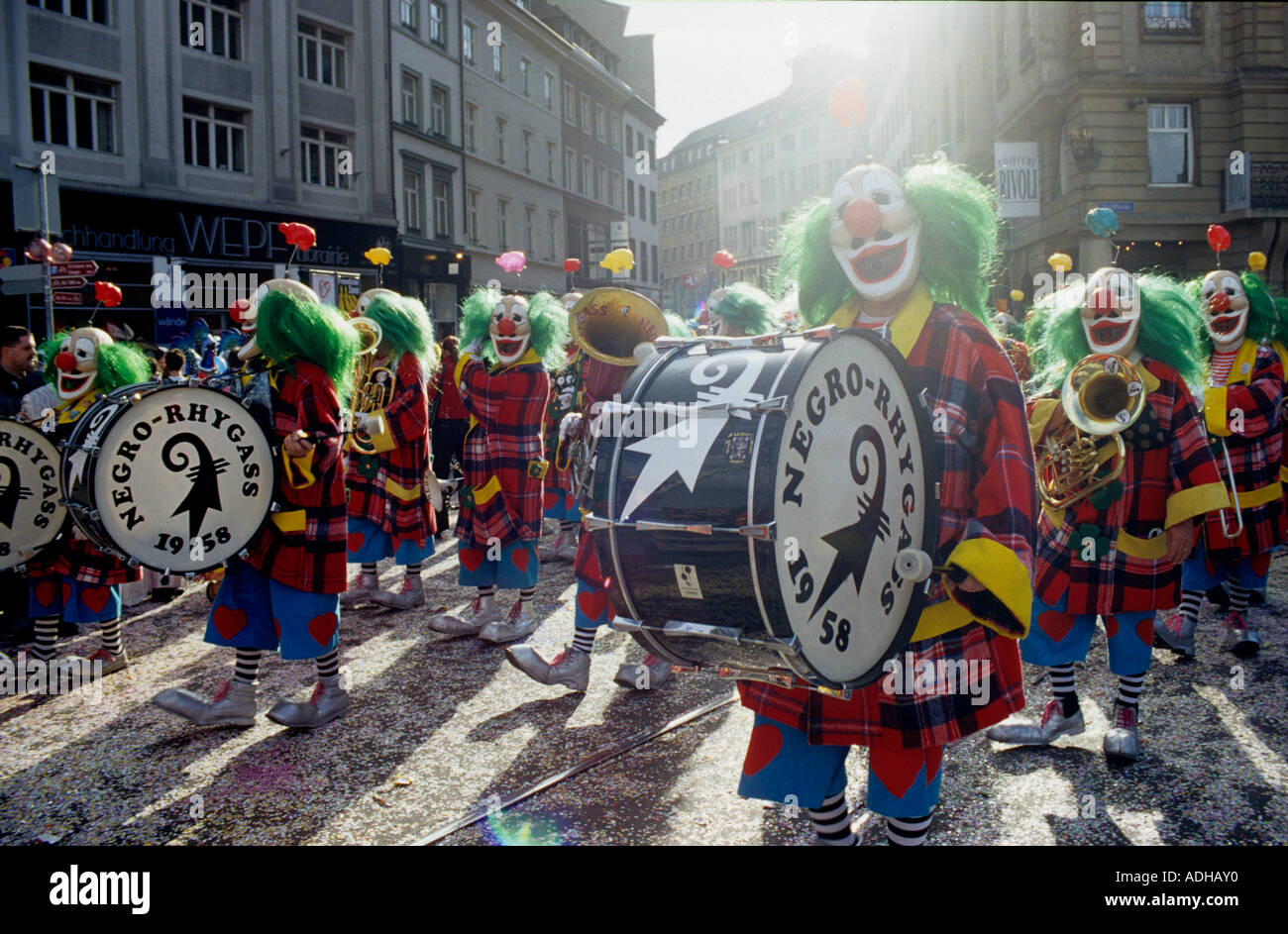 Baseler Fasnacht Basler Fasnacht Basel carnival Stock Photo - Alamy