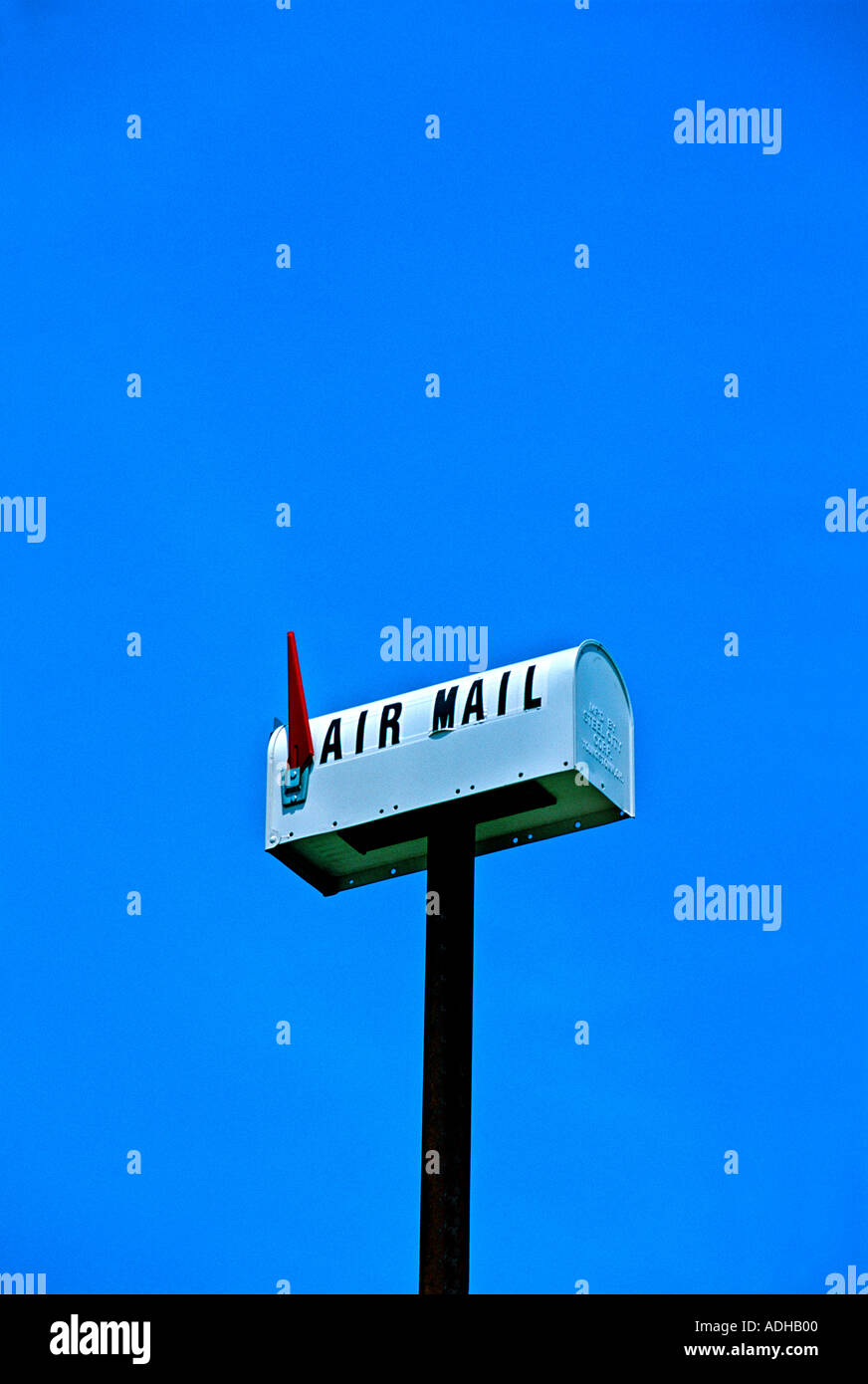 Air mail box Stock Photo - Alamy