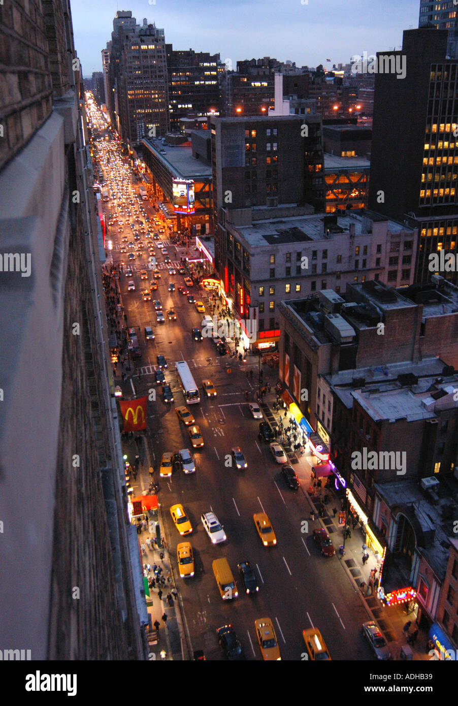 8th avenue new york hi-res stock photography and images - Alamy