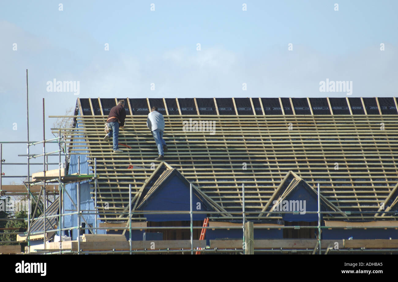 Roof scaffold hi-res stock photography and images - Alamy