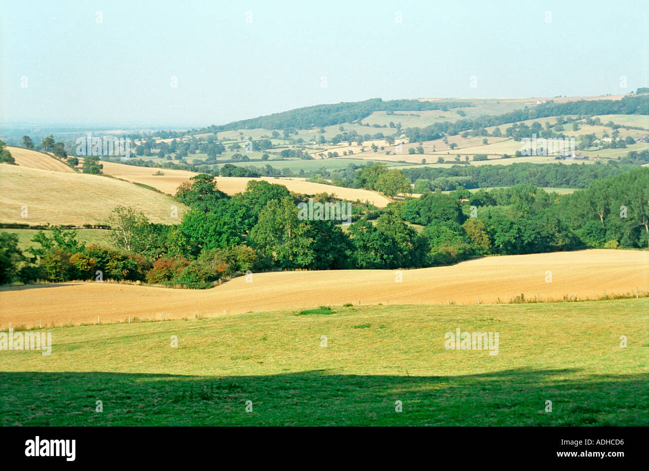 Classic English countryside scene of many films and TV shows Stock ...