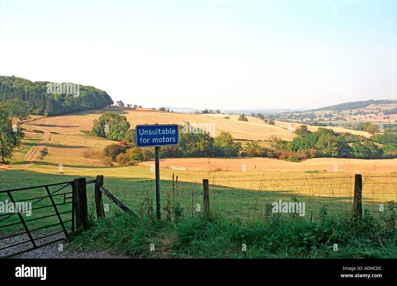 Classic English fields Stock Photo - Alamy