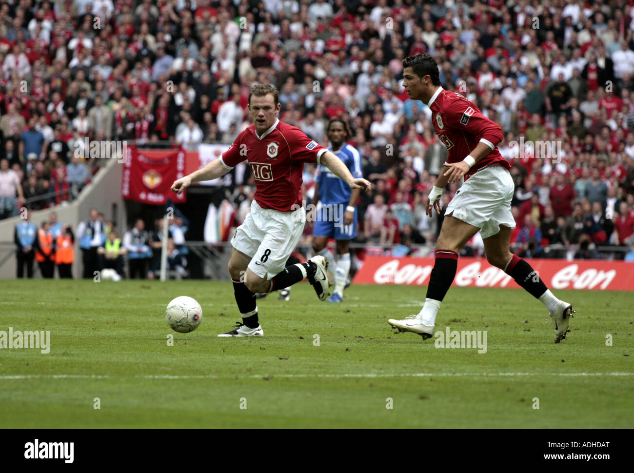 Wayne Rooney and Christiano Ronaldo Stock Photo - Alamy