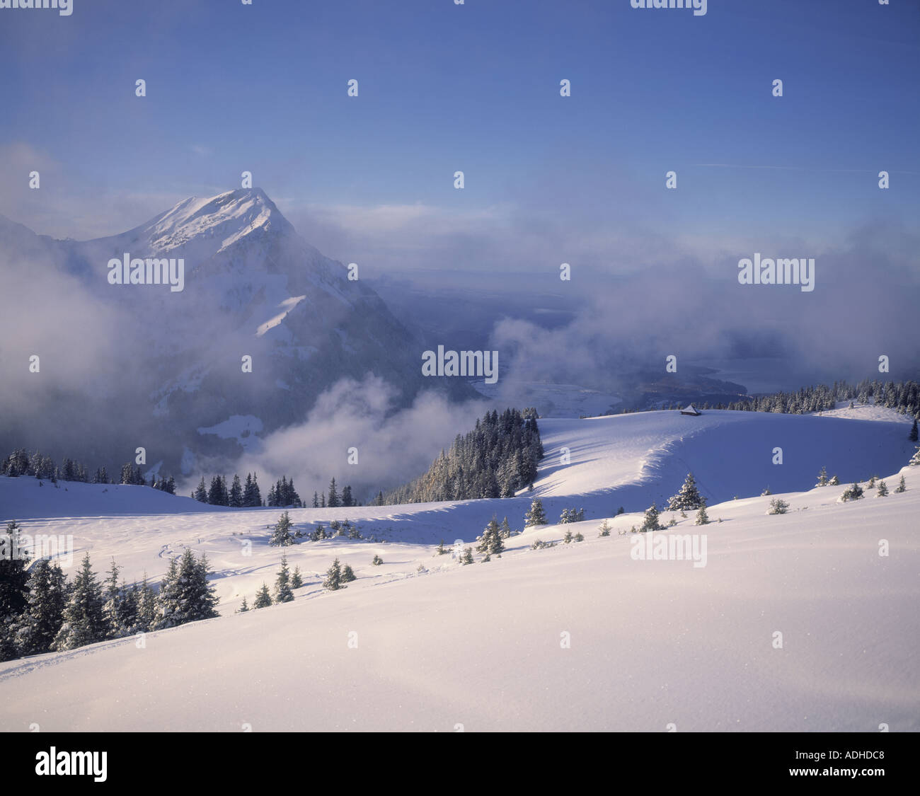 Kander valley winter hi-res stock photography and images - Alamy