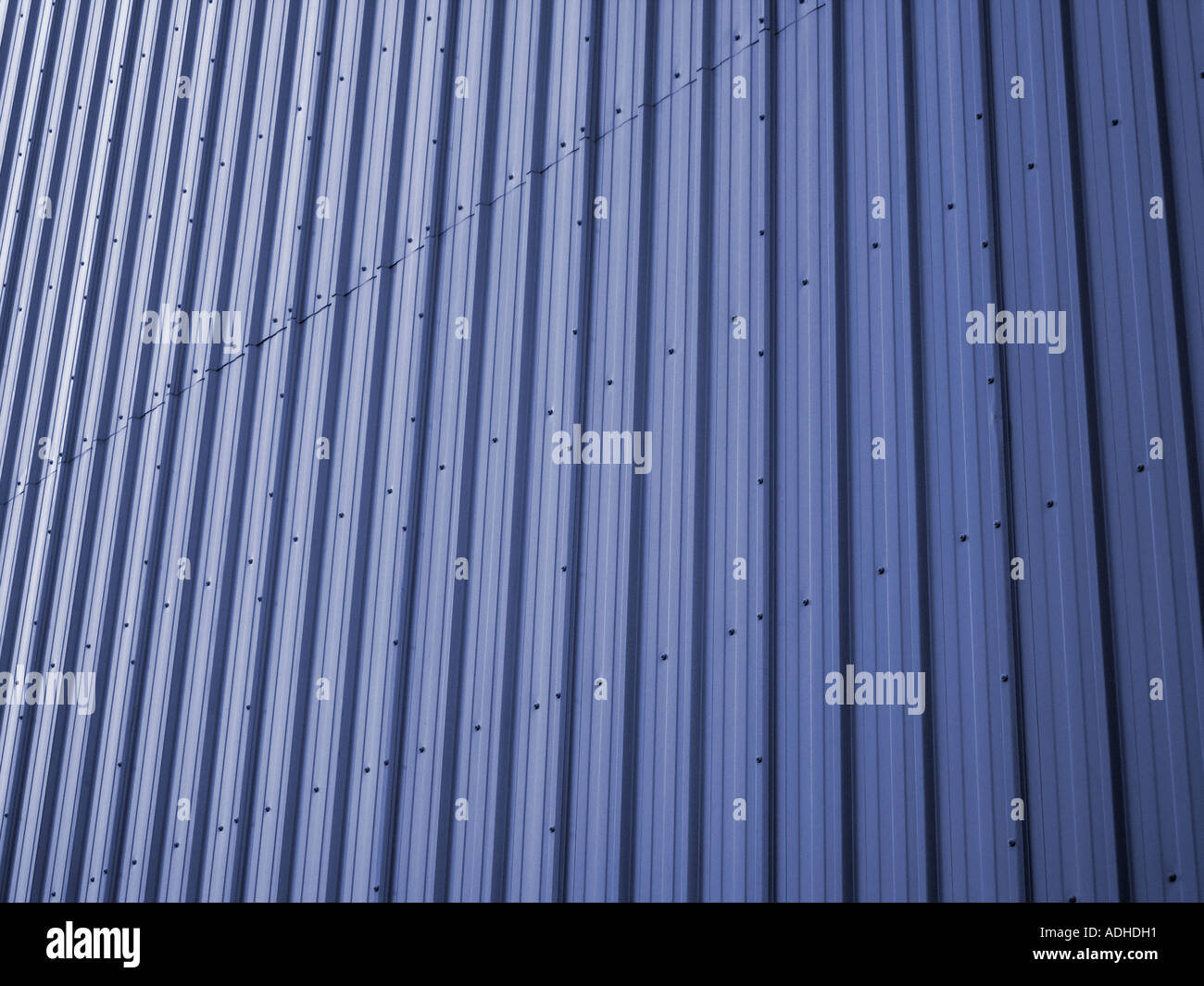 Profiled metal cladding hi-res stock photography and images - Alamy