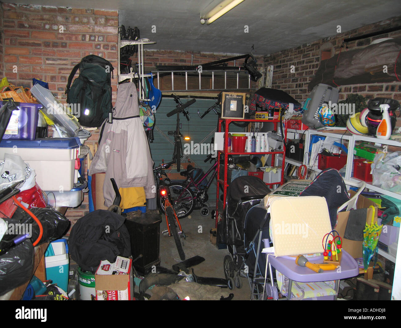 Cluttered Garage