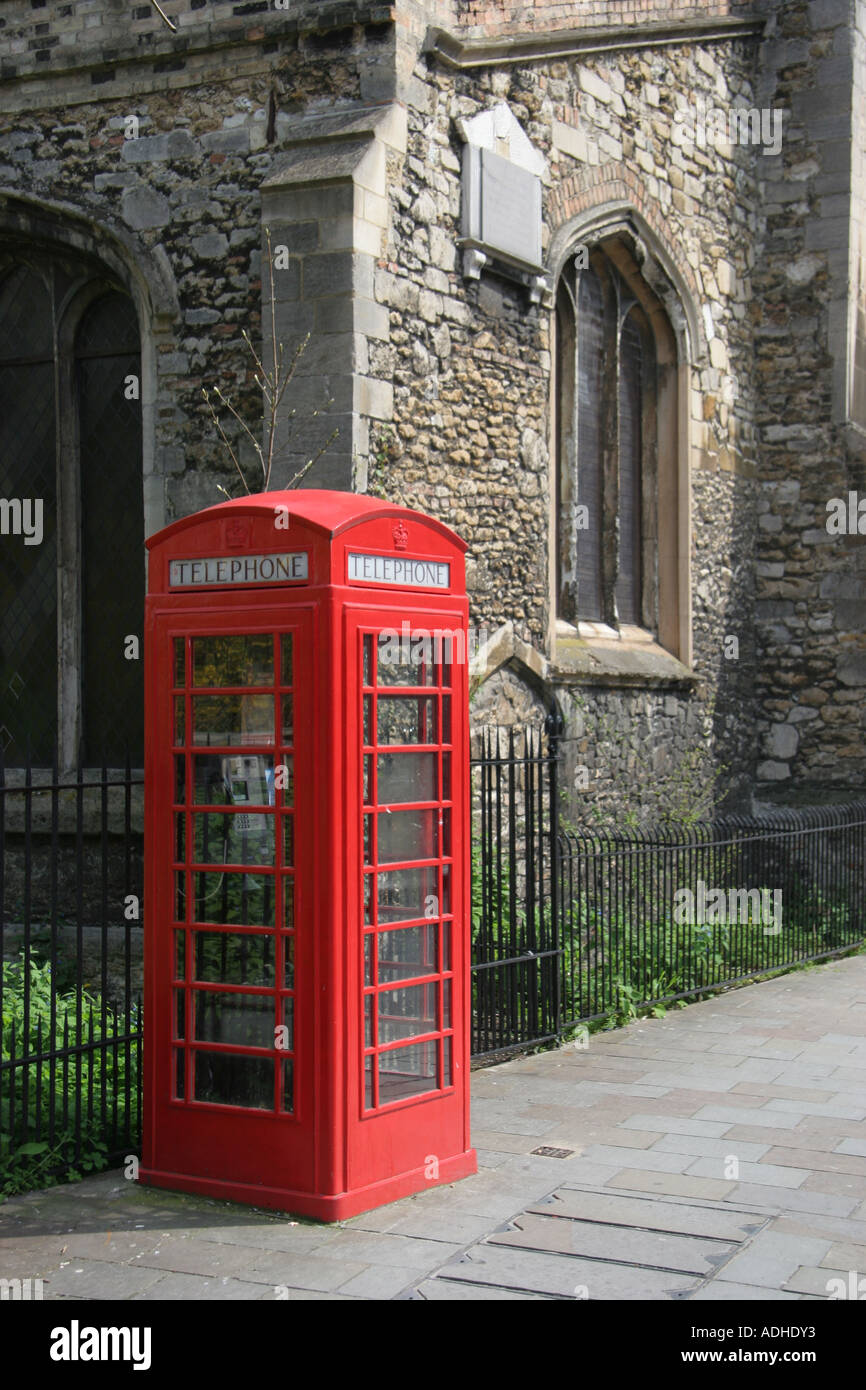 Red Telephone Box Stock Photo - Alamy