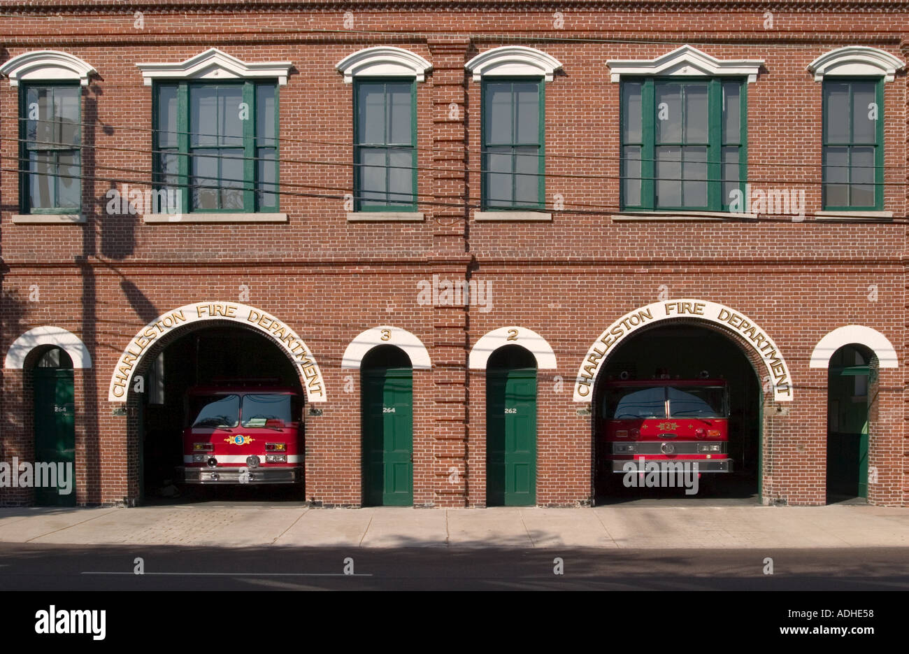 Charleston Fire Department Charleston South Carolina Stock Photo - Alamy