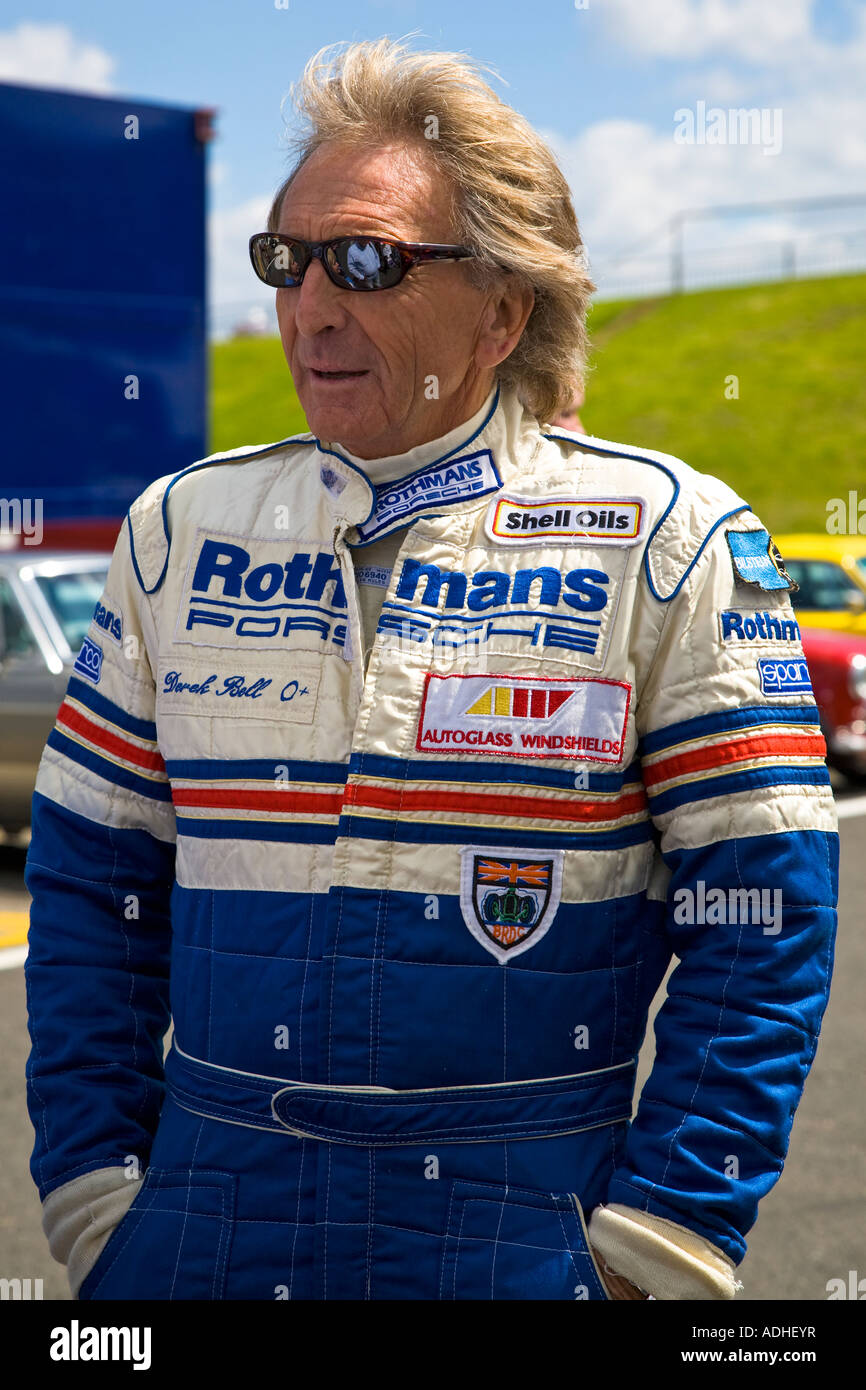 Derek Bell championship winning Le Mans racing driver Stock Photo - Alamy