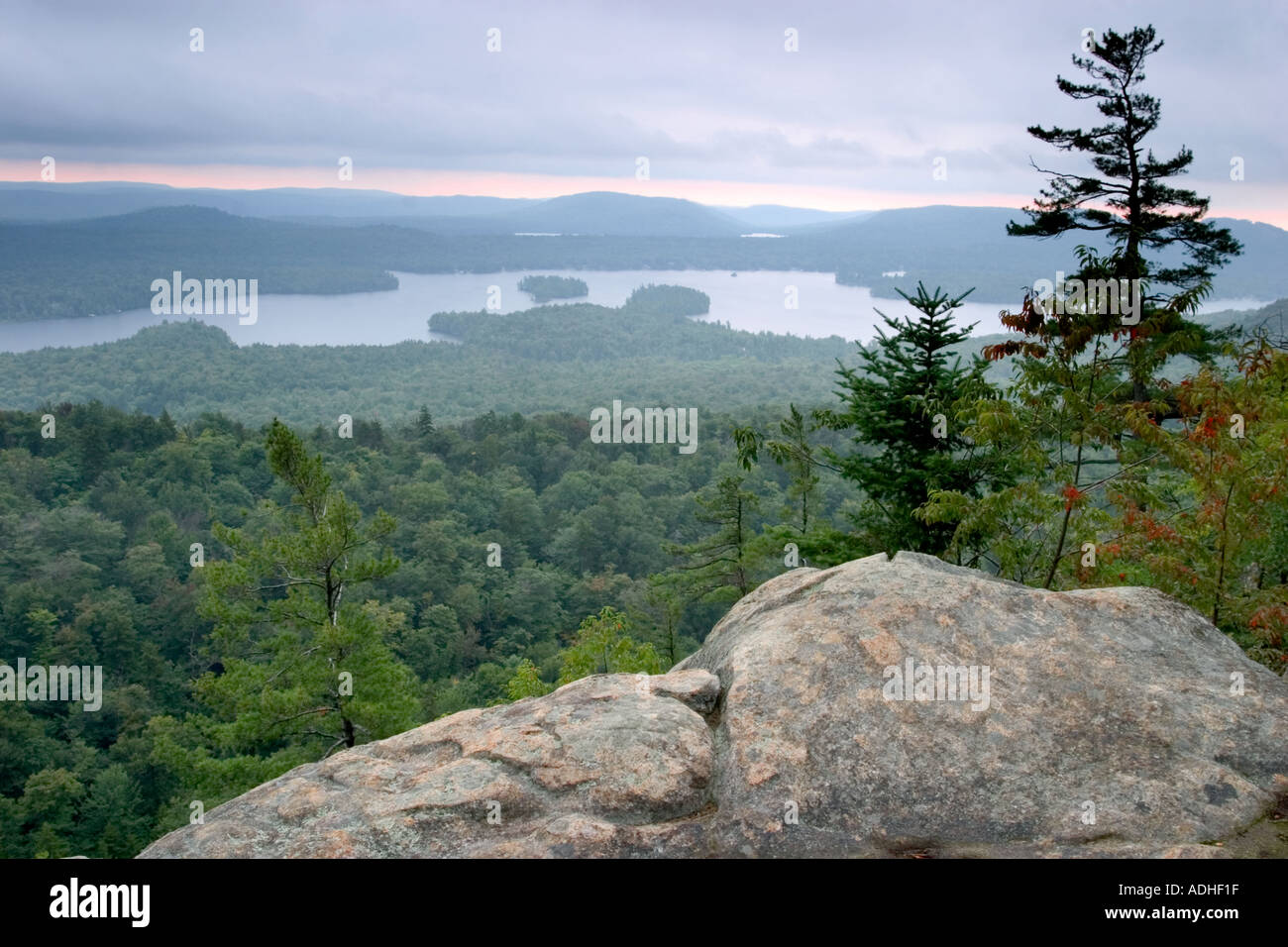 Adirondacks’ fulton chain of lakes hi-res stock photography and images ...