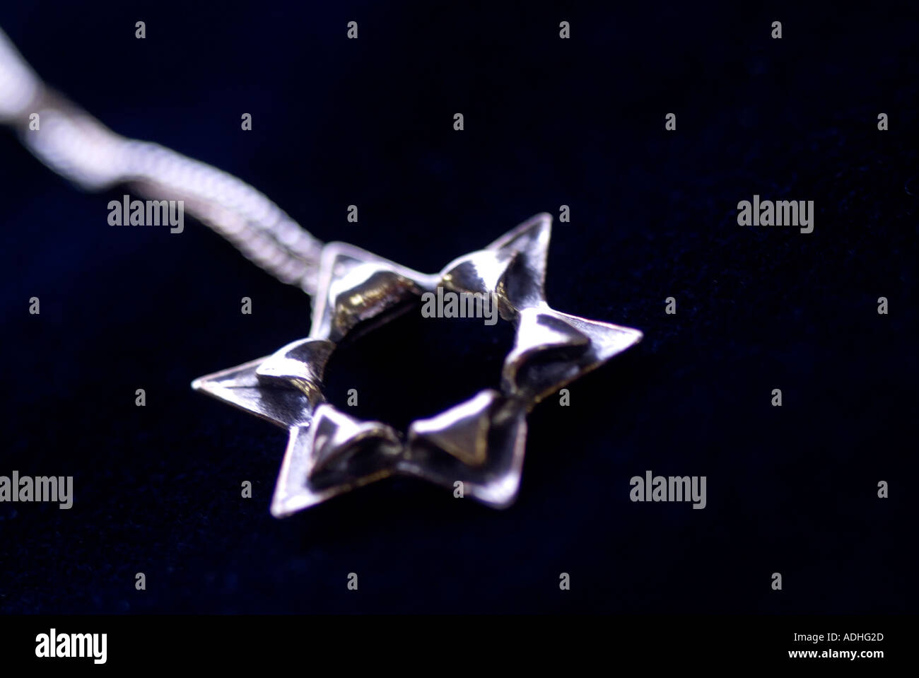 Star of david necklace hi-res stock photography and images - Alamy