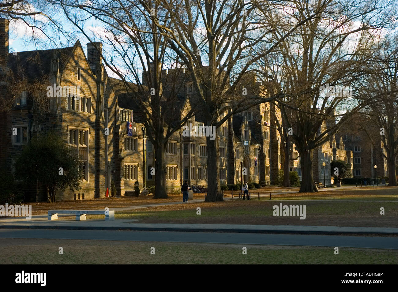 Student residence buildings on Duke University's West Campus in Durham ...