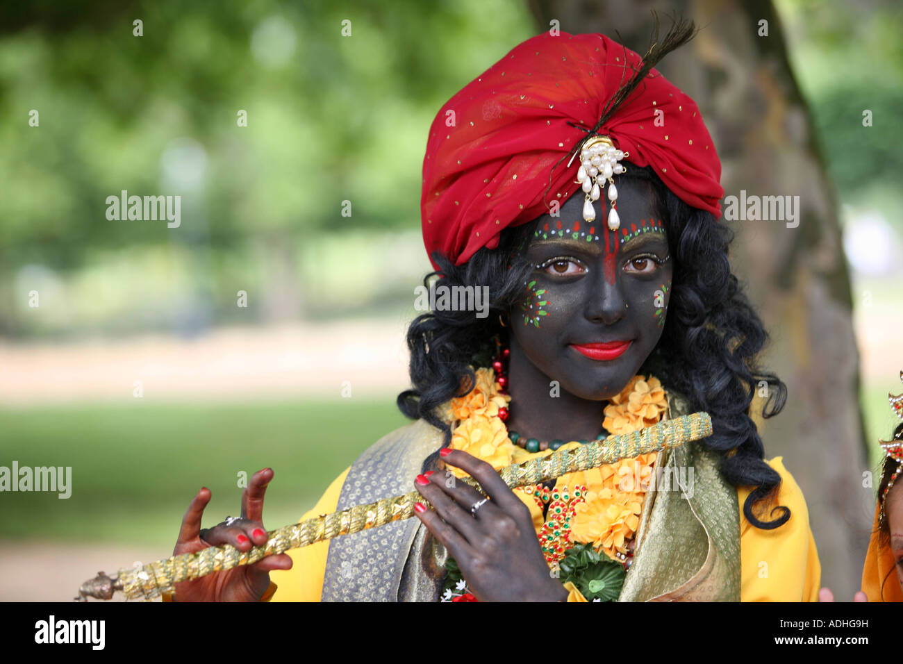 Hare krishna devotee london hi-res stock photography and images - Alamy