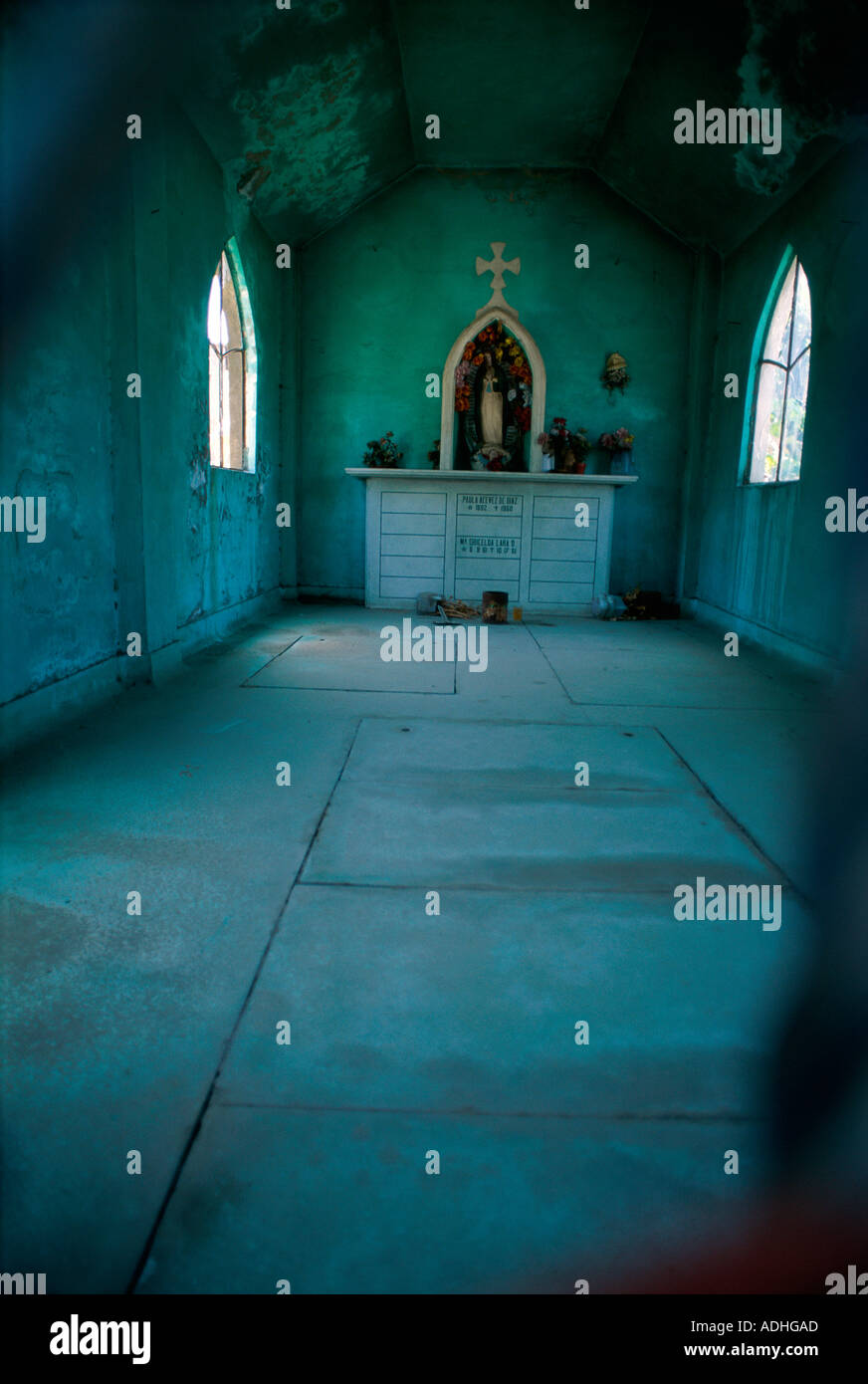 Interior of a church, Tijuana, Mexico Stock Photo - Alamy