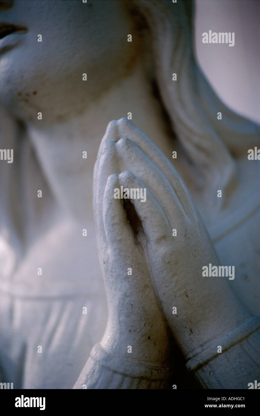 Praying hands of mary hi-res stock photography and images - Alamy