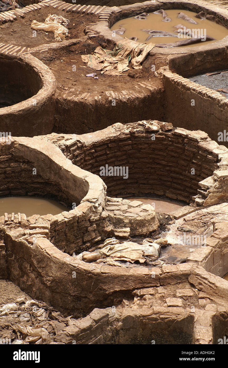 Tanners craft trade processing workshops arts hi-res stock photography ...