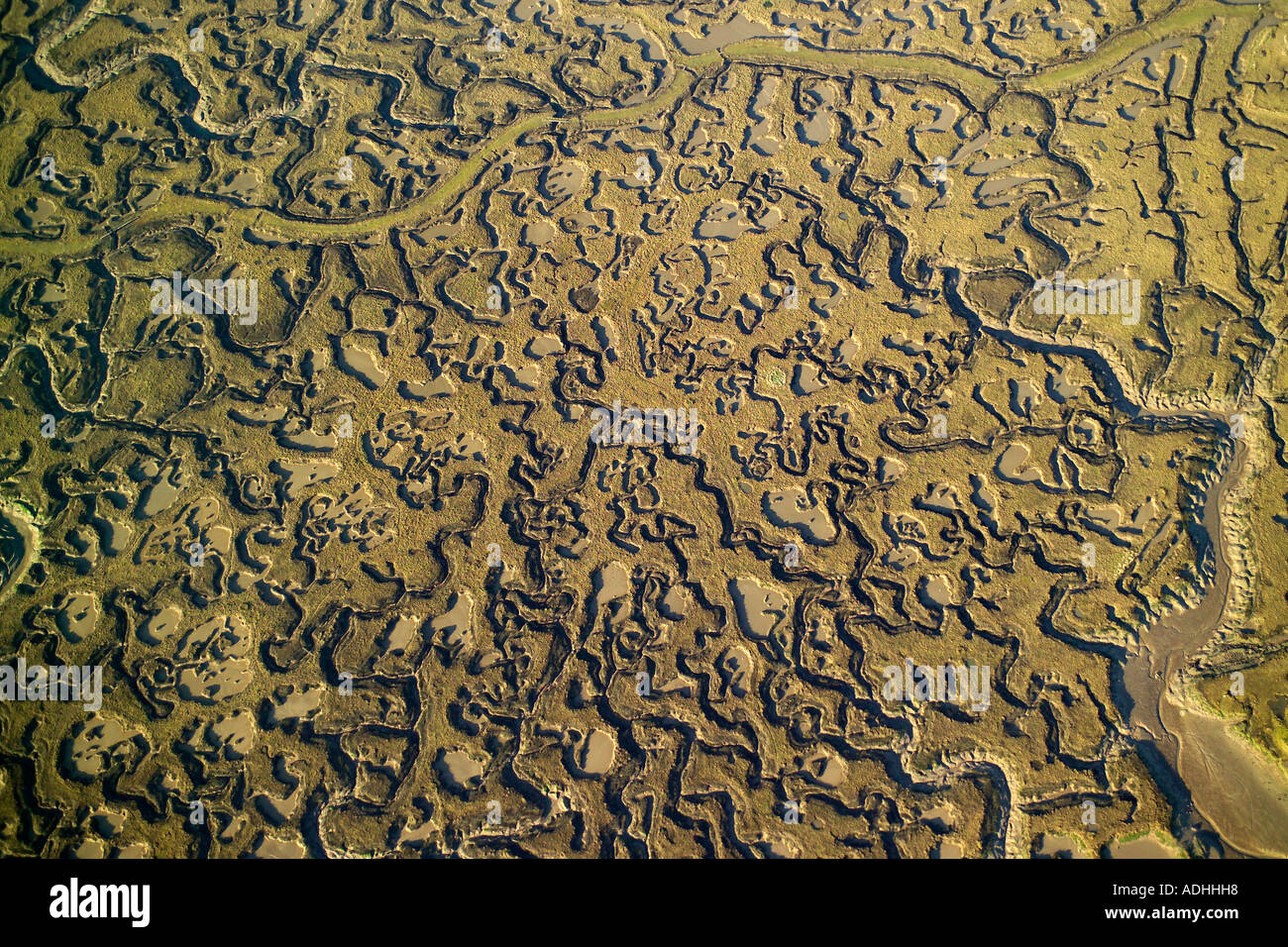 Kent marshes aerial view hi-res stock photography and images - Alamy