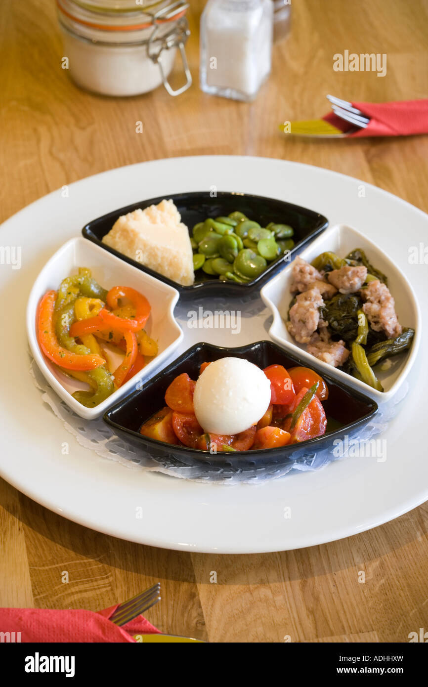 Italian Tapas Restaurant London England Stock Photo - Alamy