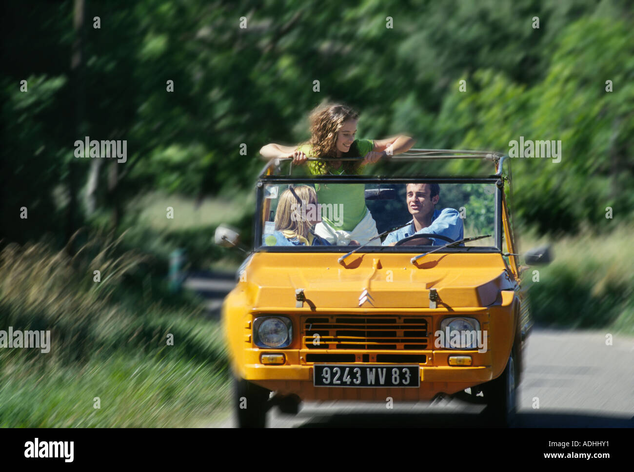 Teens Driving Convertible High Resolution Stock Photography and Images ...
