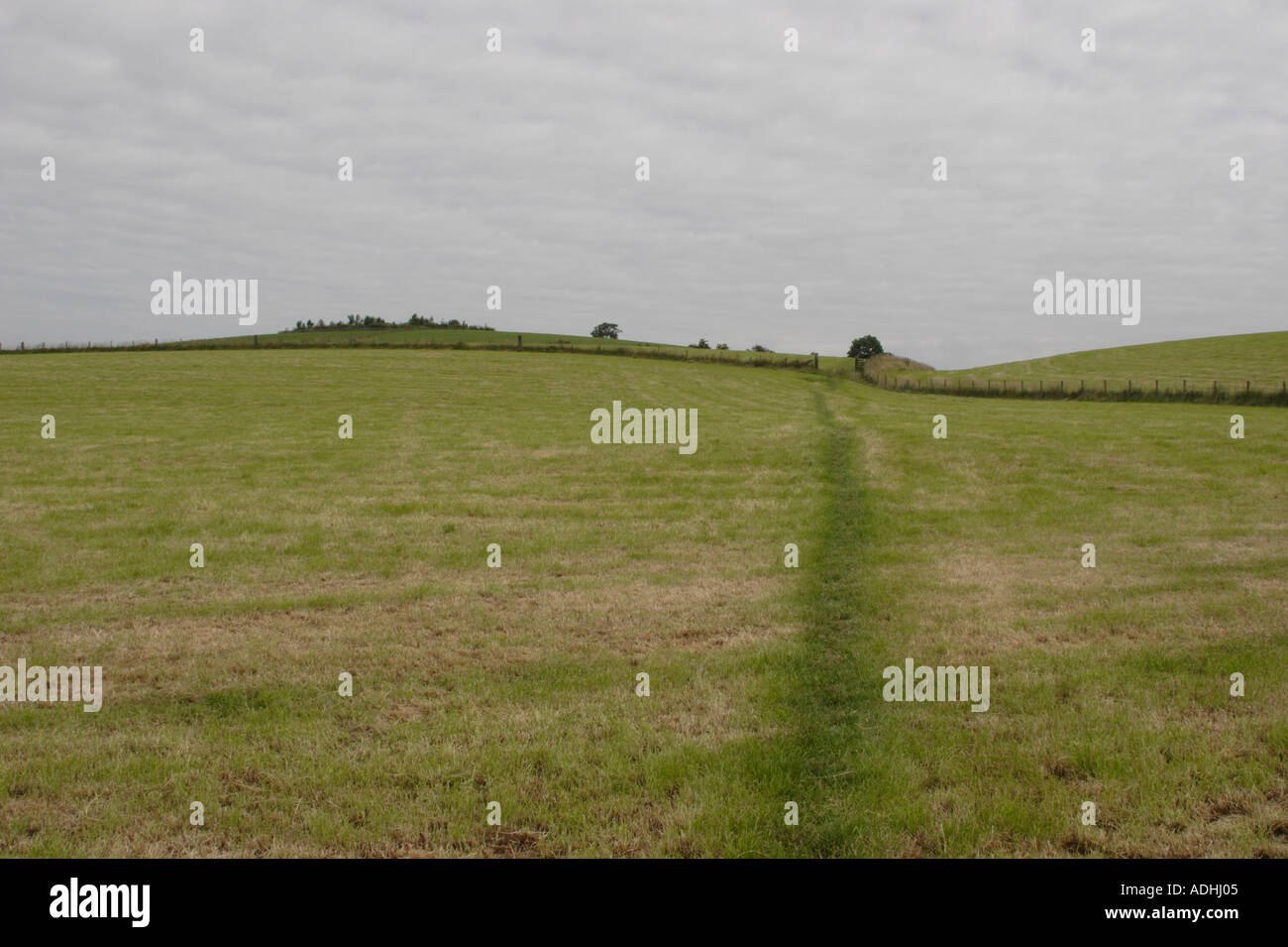Track across the field hi-res stock photography and images - Alamy