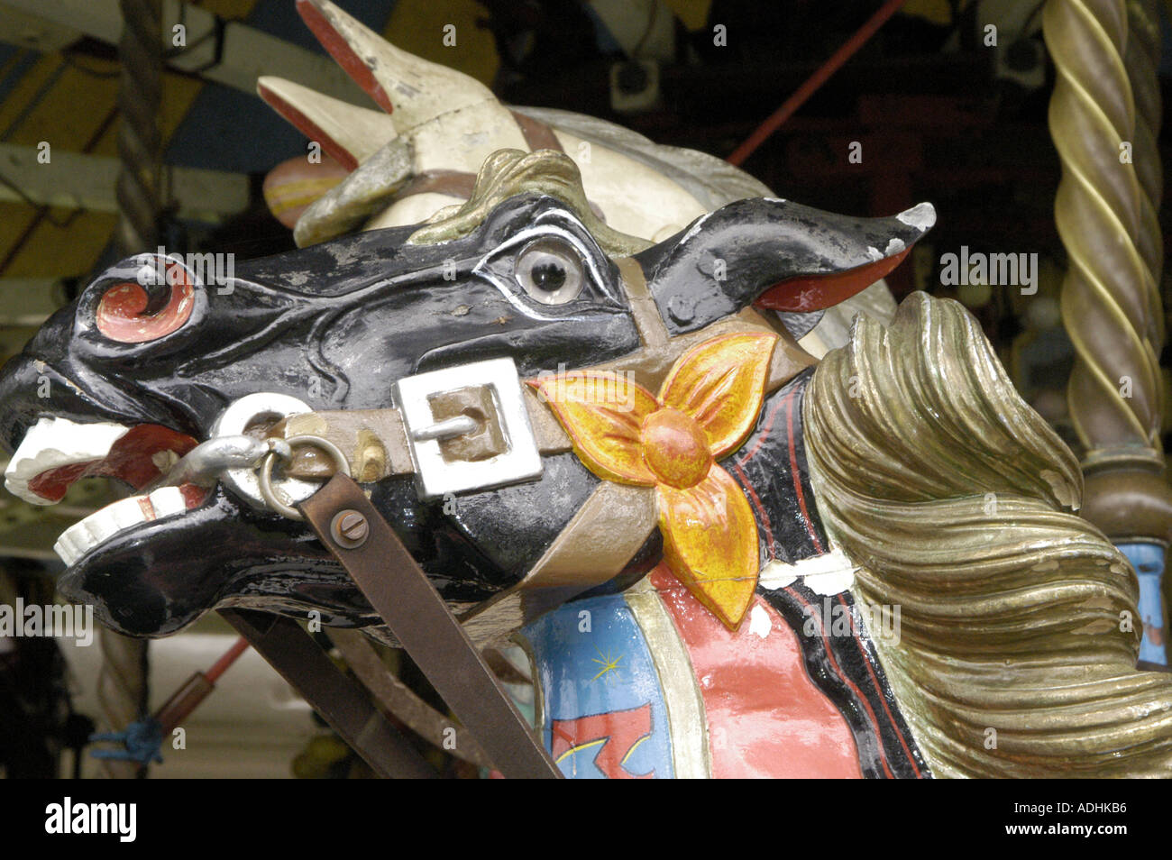 Carousel horse head hi-res stock photography and images - Alamy