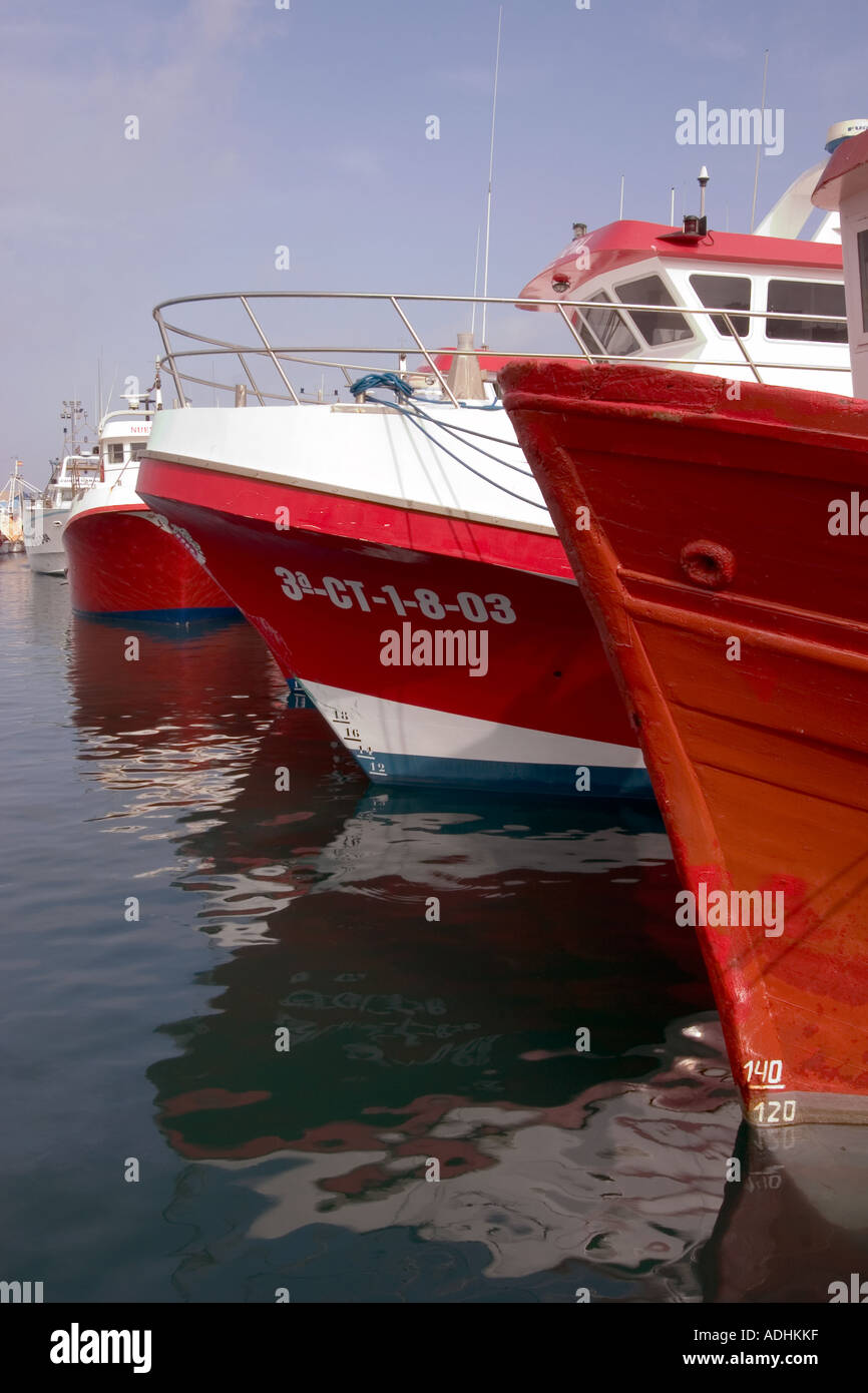 Garrucha fishing port Costa Almeria Andalucia Southern Spain Stock ...