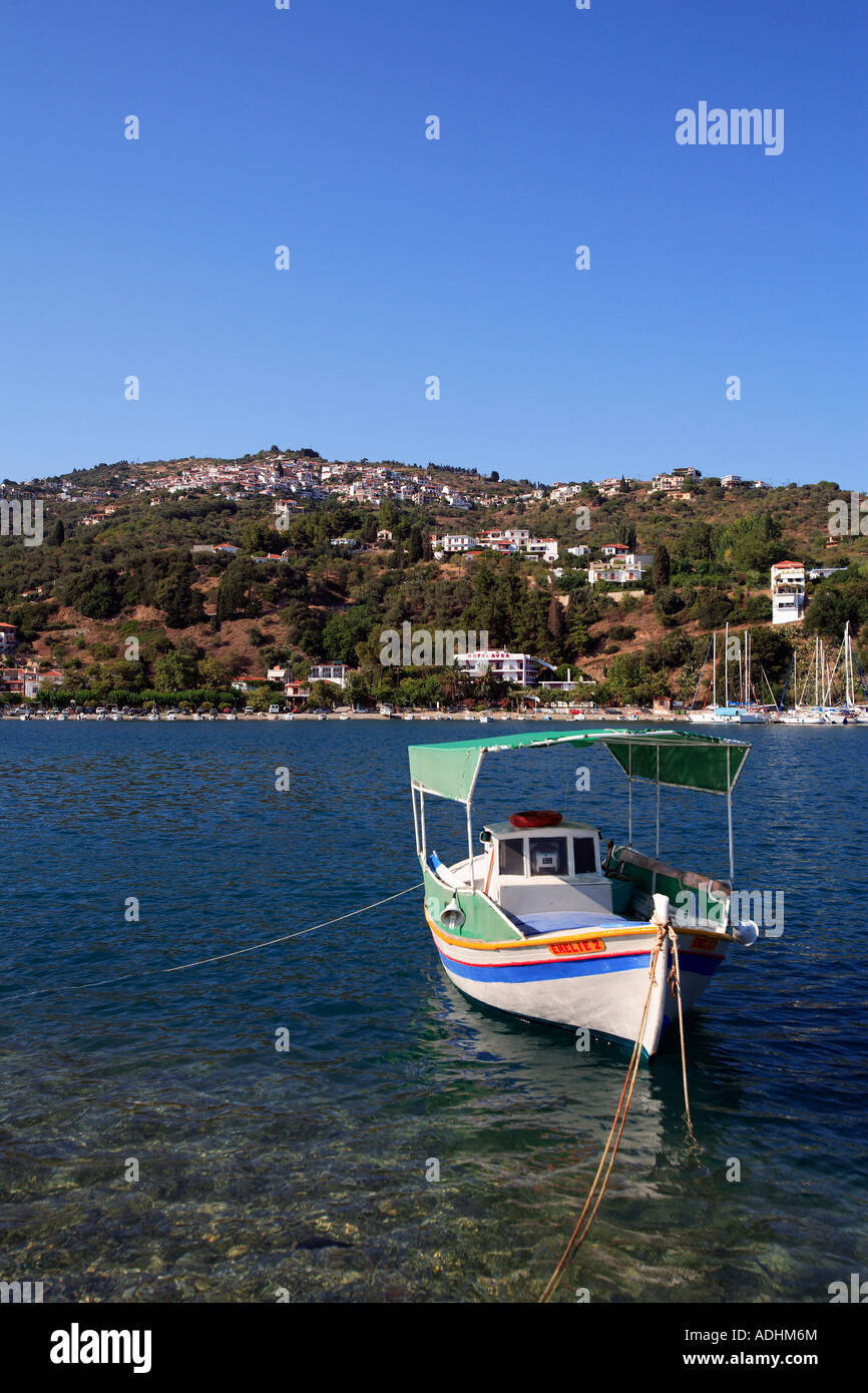 Glossa village skopelos hi-res stock photography and images - Alamy