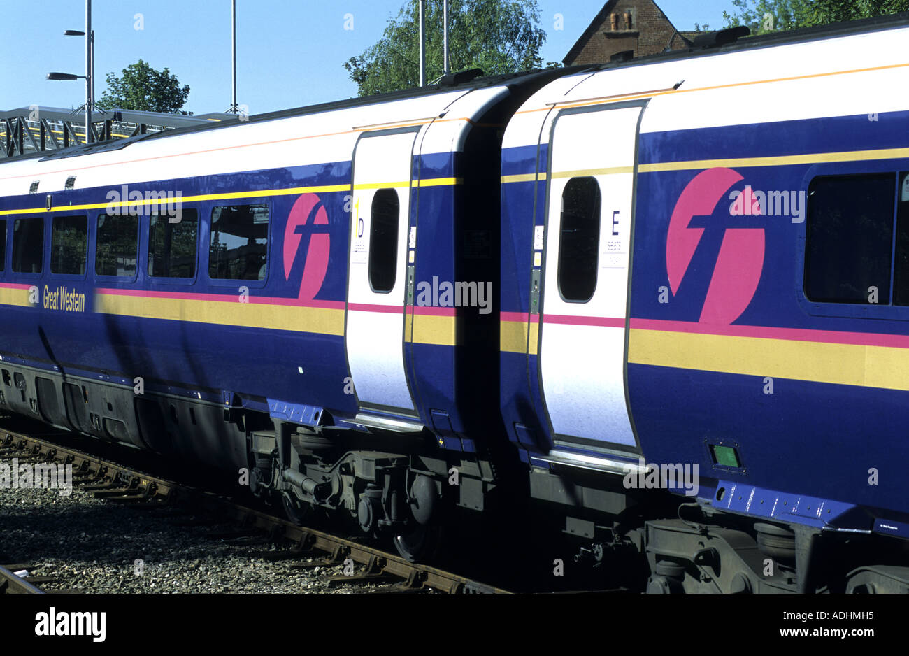 First great western logo hi-res stock photography and images - Alamy