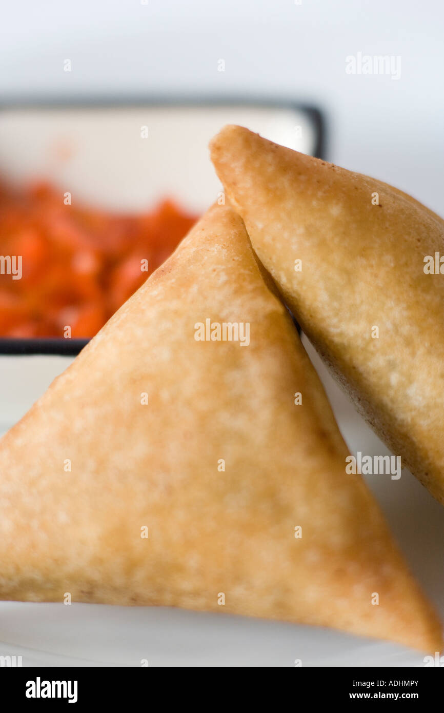 Samosas with meat hi-res stock photography and images - Alamy