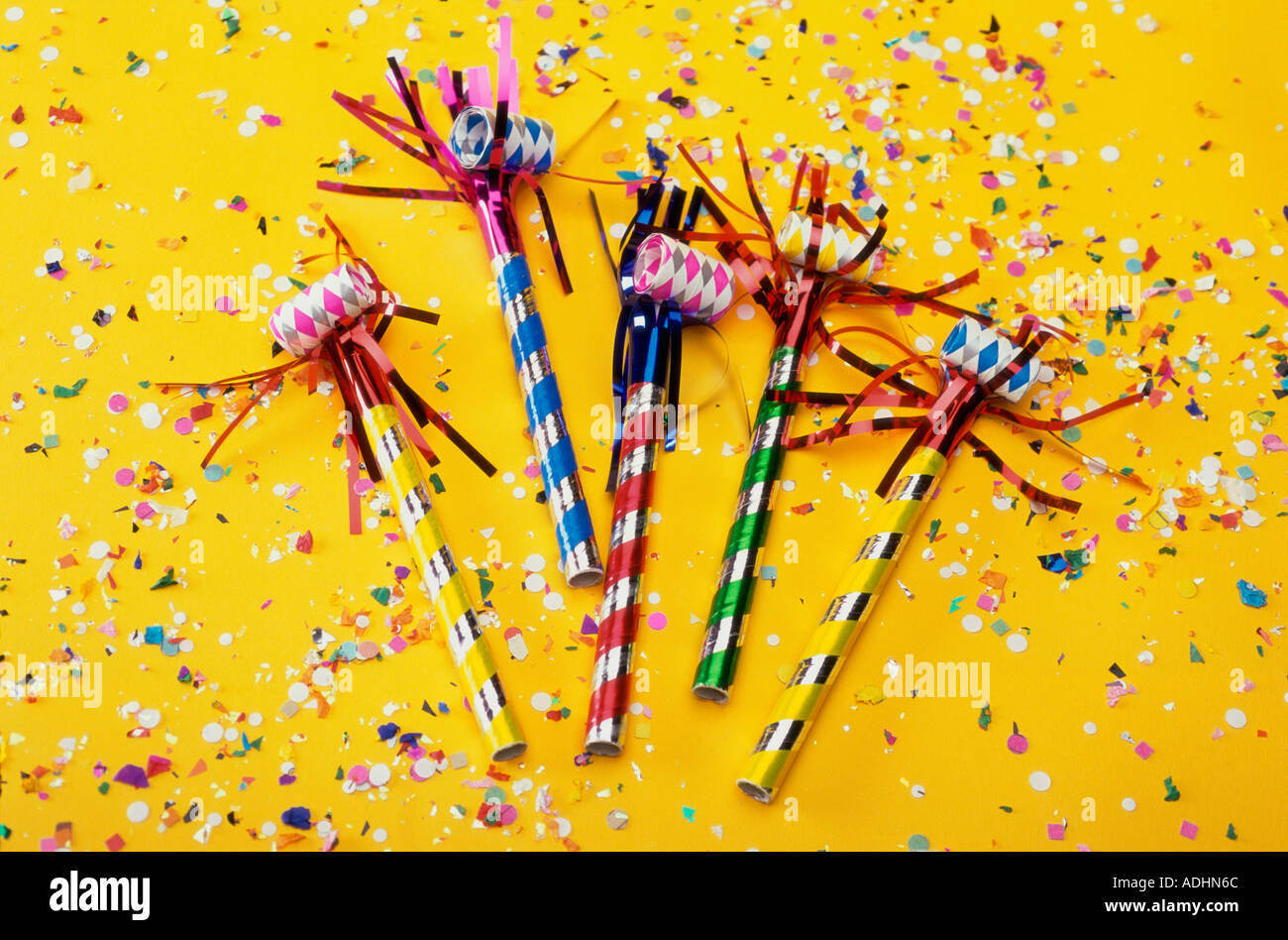 Party blowers hi-res stock photography and images - Alamy