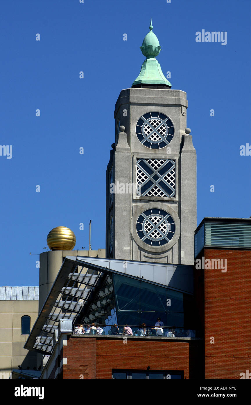 Oxo tower and restaurant South bank river Thames London Stock Photo - Alamy