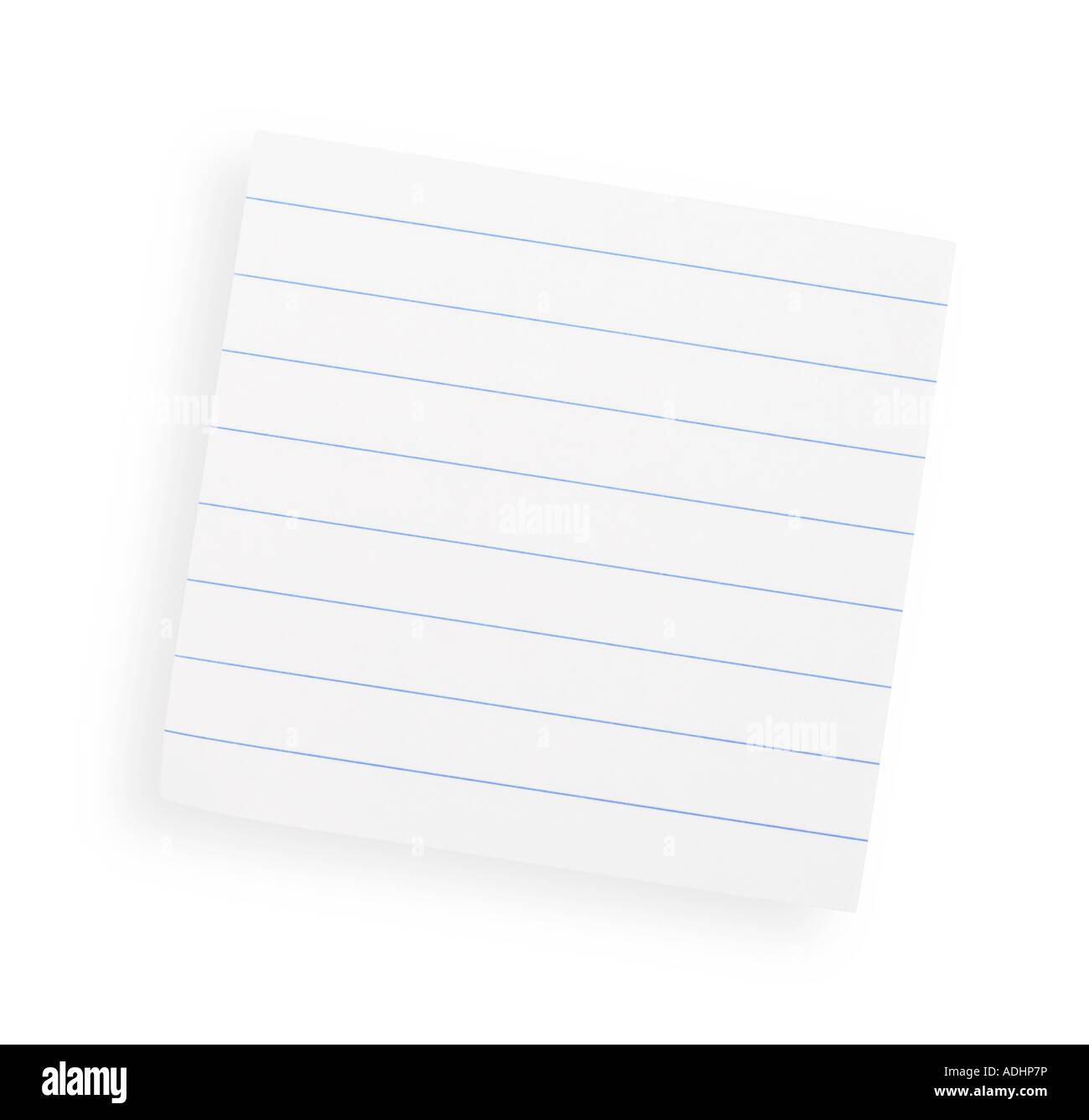 white adhesive lined paper Stock Photo - Alamy