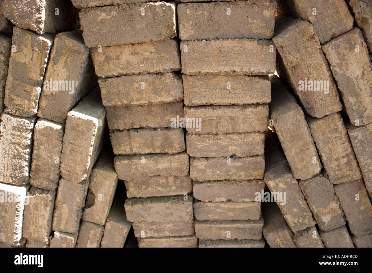 Stacks of mud bricks hi-res stock photography and images - Alamy