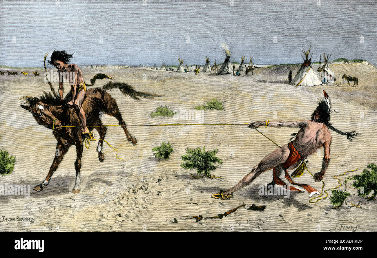 Cheyenne indian tipi hi-res stock photography and images - Alamy