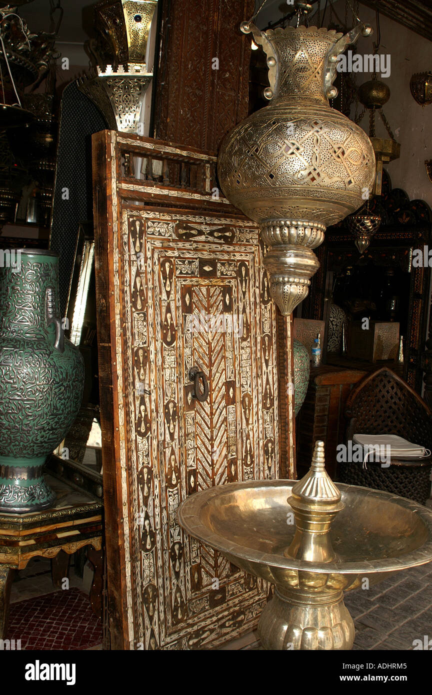 Metalwork in marrakech morocco hi-res stock photography and images - Alamy