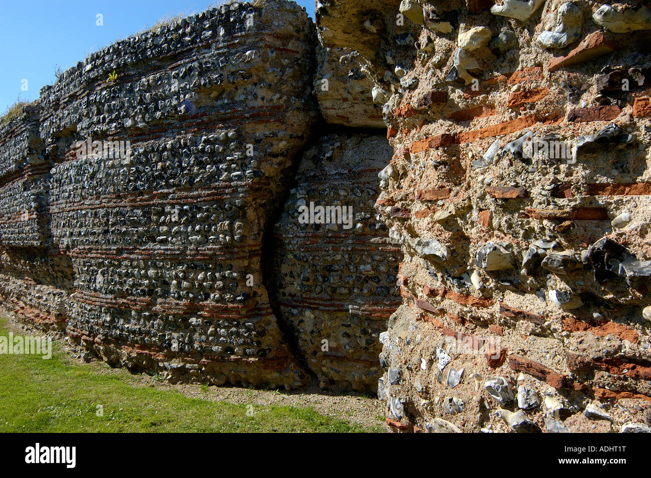 Burgh Castle Roman Fort Norfolk High Resolution Stock Photography and ...