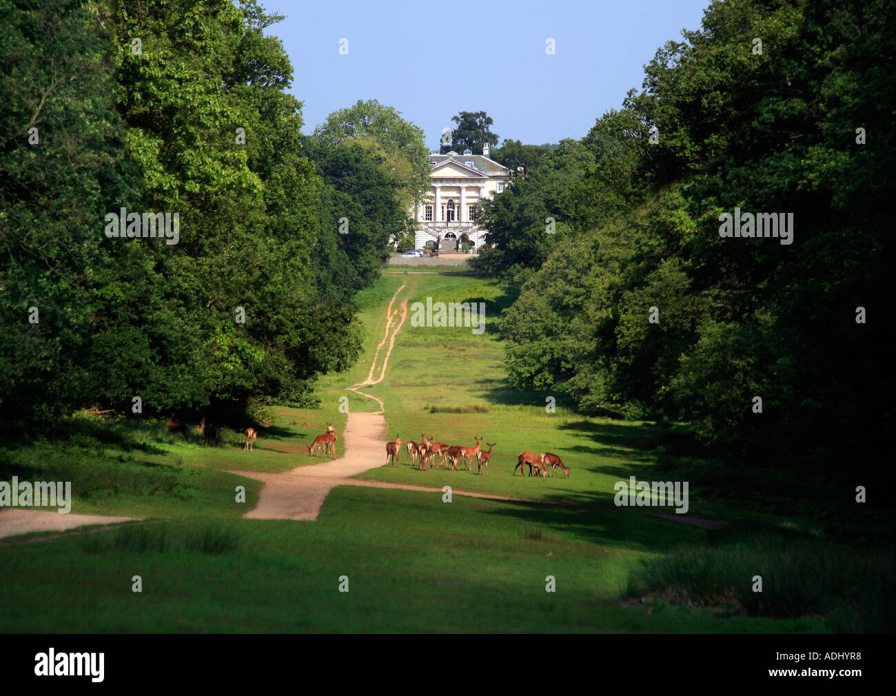 White lodge, richmond hi-res stock photography and images - Alamy