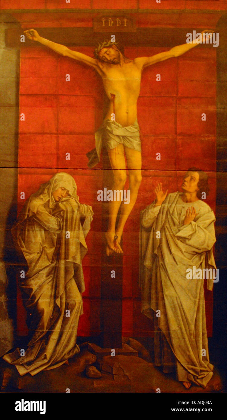 Rogier van der weyden the crucifixion hi-res stock photography and images - Alamy