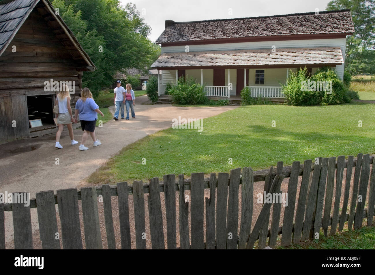 Gregg Cable house in the Cable Mill area of Cades Cove in the Great ...