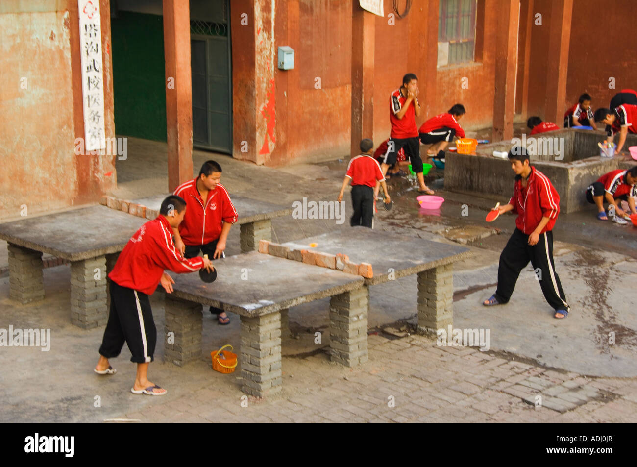Shaolin Monastery Wushu Institute at Tagou Training school for kung fu ...