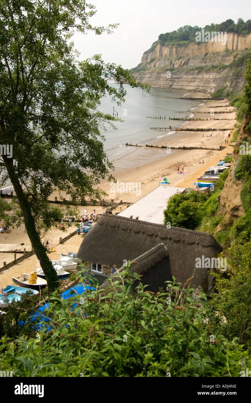 Shanklin Chine beach Shanklin old village Isle of Wight Summer 2006 ...