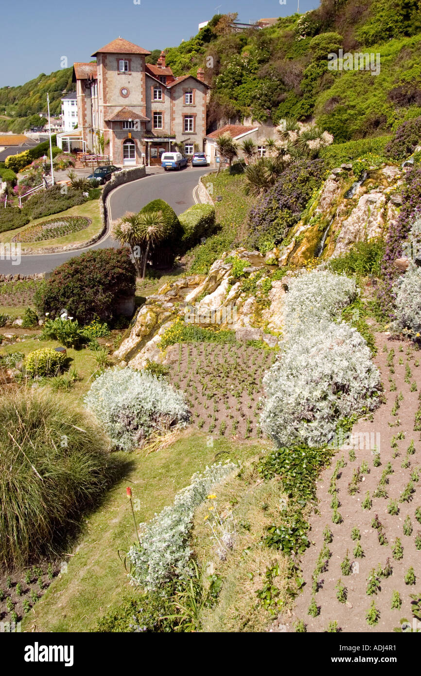 Ventnor Cascades Ventnor Seafront and beach Isle of Wight Summer 2006 ...
