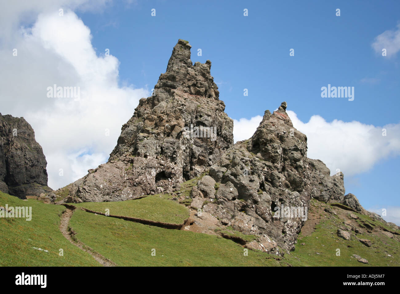 Rock formation near Old man of Storr, Trotternish peninsula Isle of ...