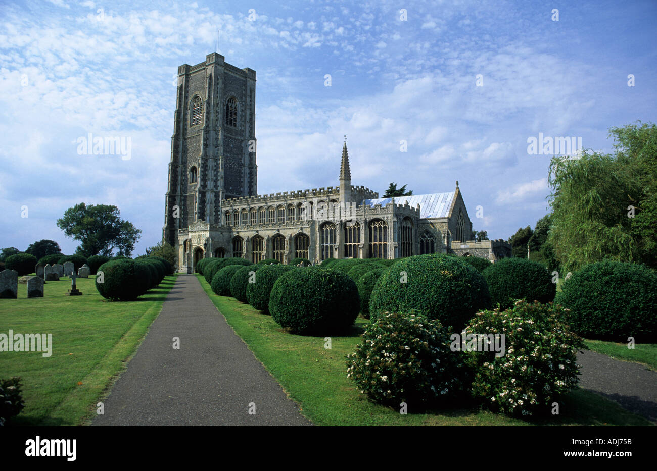 Lavenham Church of St Peter and St Paul Suffolk England UK Stock Photo ...