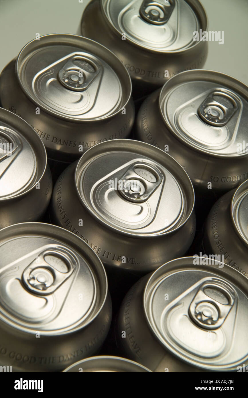 lager can tops Stock Photo - Alamy
