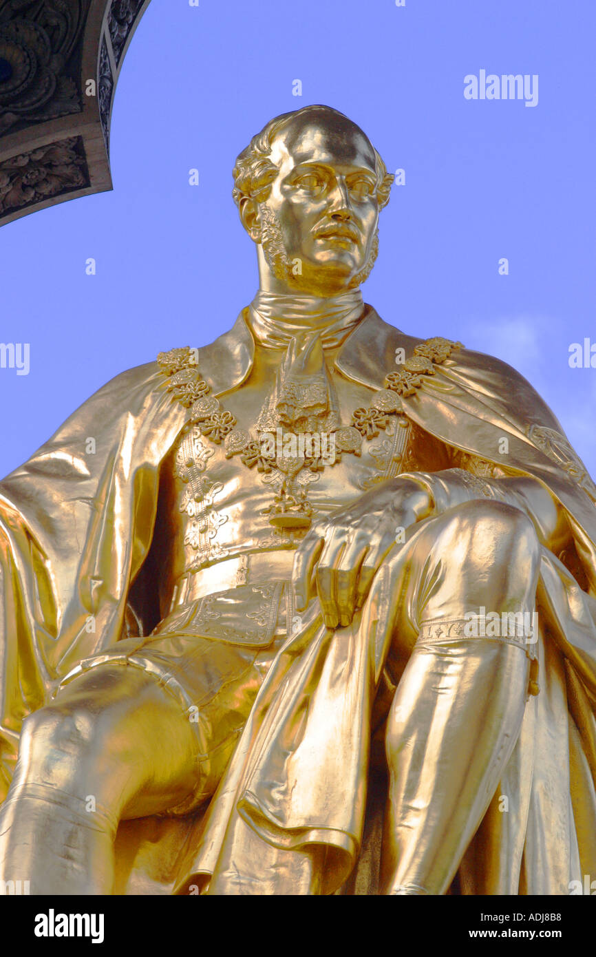 The Albert Memorial to Prince Albert Prince Consort husband of Queen ...
