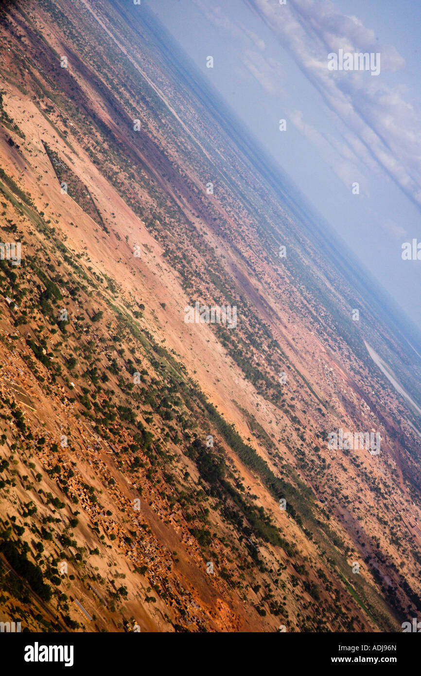 Aerial view of Niamey, Niger, West Africa Stock Photo - Alamy